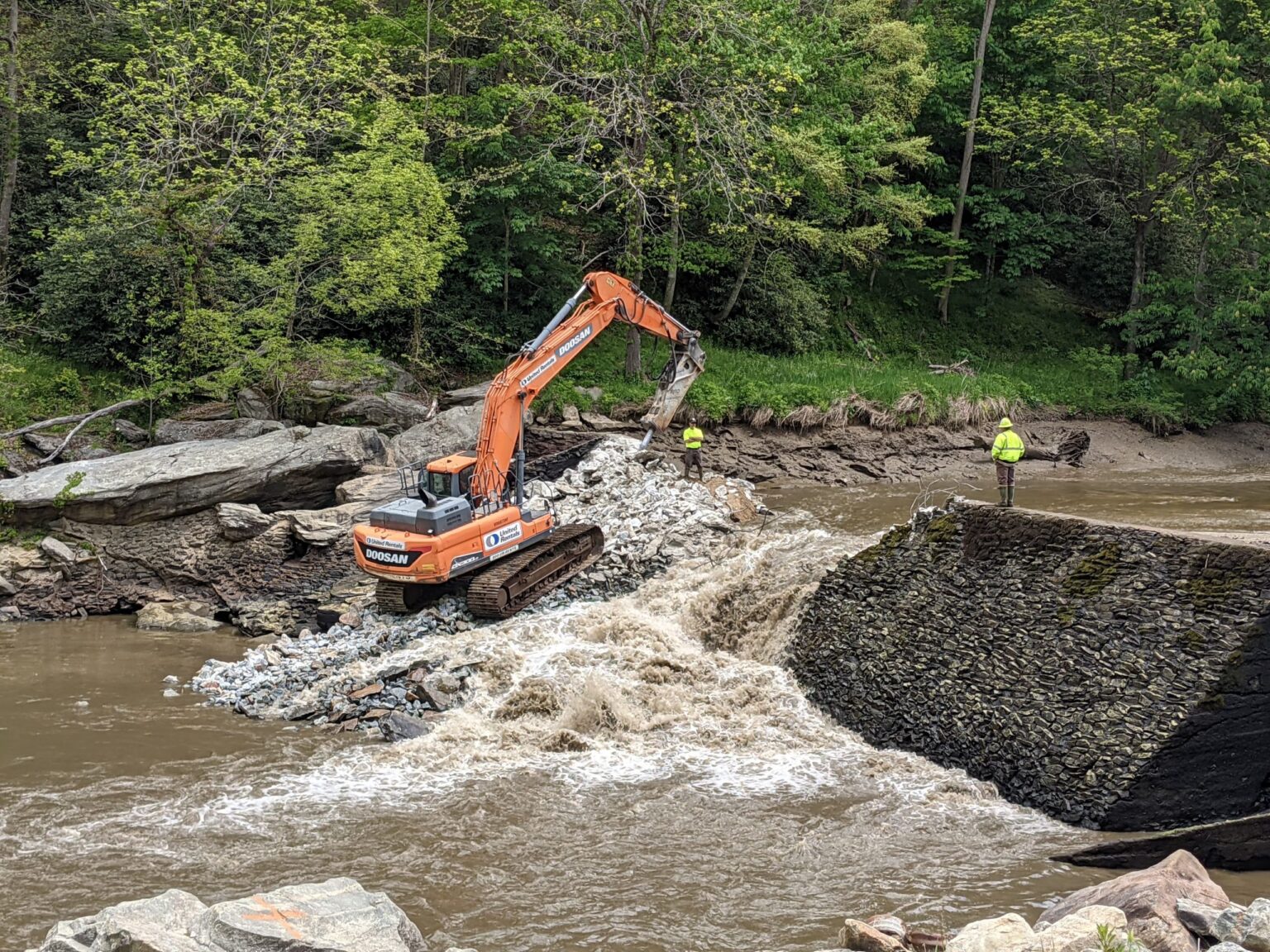 Watauga River Free Flowing Again