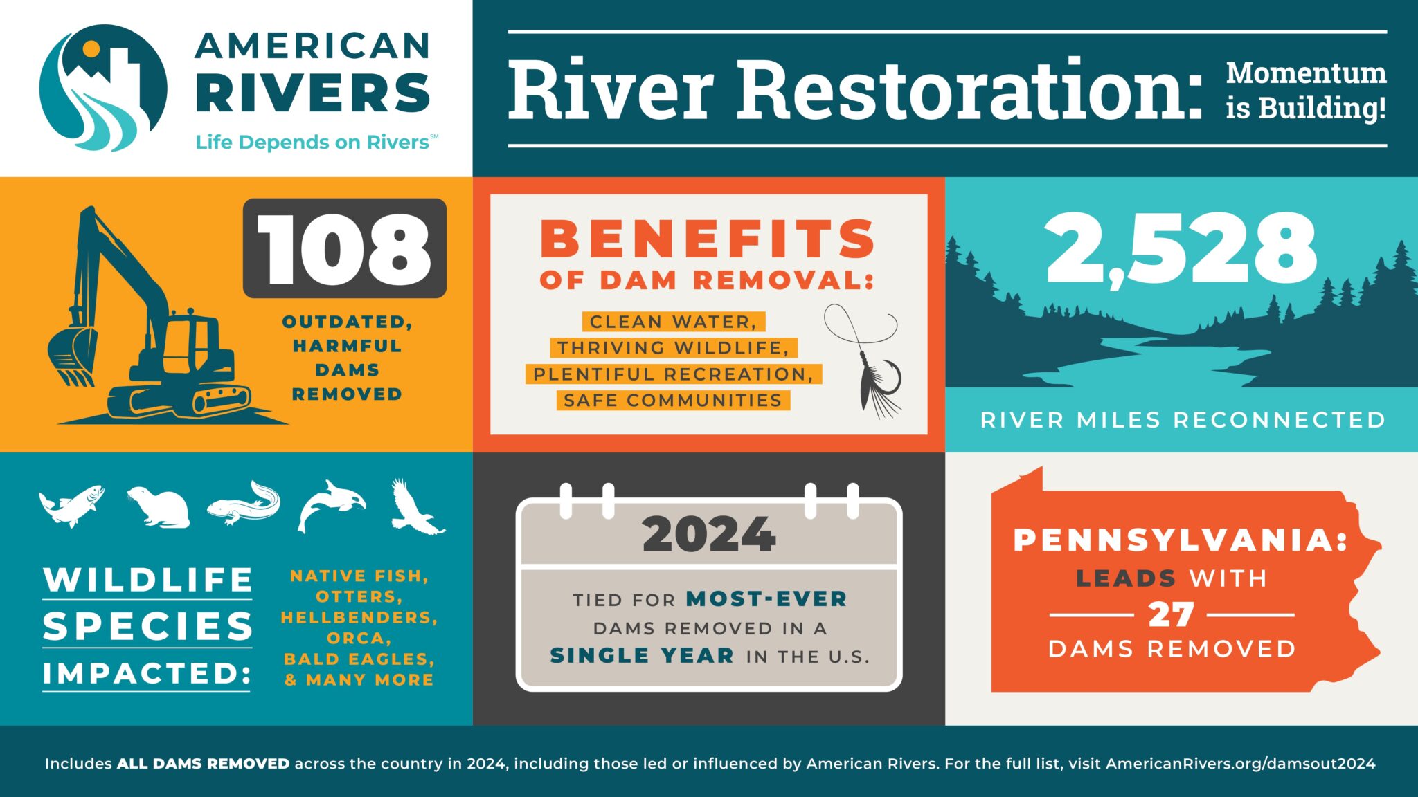 Big Year for Dam Removals in 2024